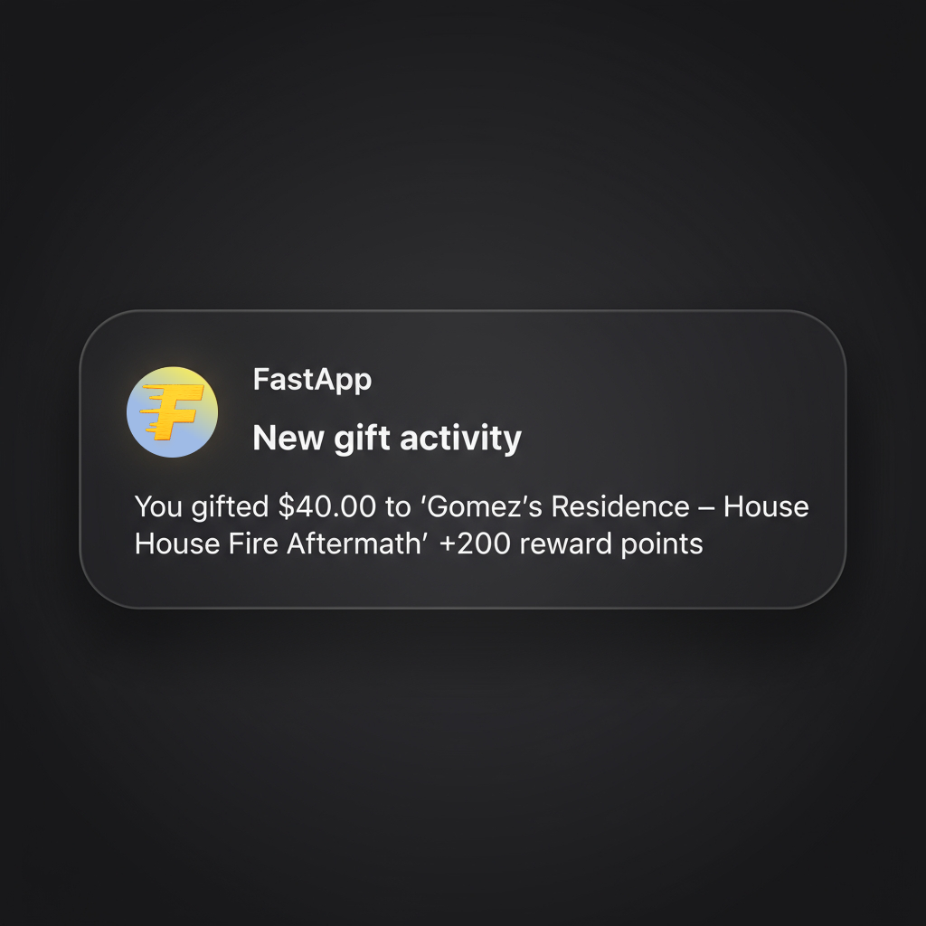 FastApp — Gift Quickly, Securely, and Transparently